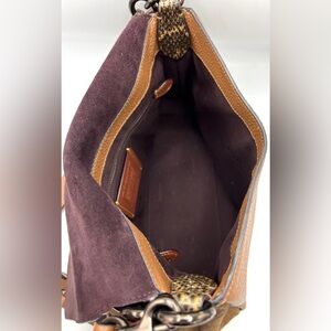 Coach | Bags | Coach May Snakeskin Shoulder Bag | Poshmark